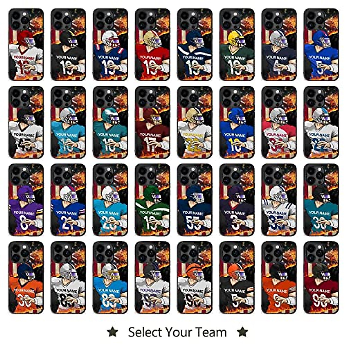 Customizable Name Phone Cases Funny Design for Boy Men iPhone 11 12 13 14 Pro Max Plus Mini Xr Xs Samsung Note 7 8 9 10 20 Ultra Plus Moto Edge 20 Pro LITE Pixel 6 6Pro 7 Pro LG G6 7 8 (New England)