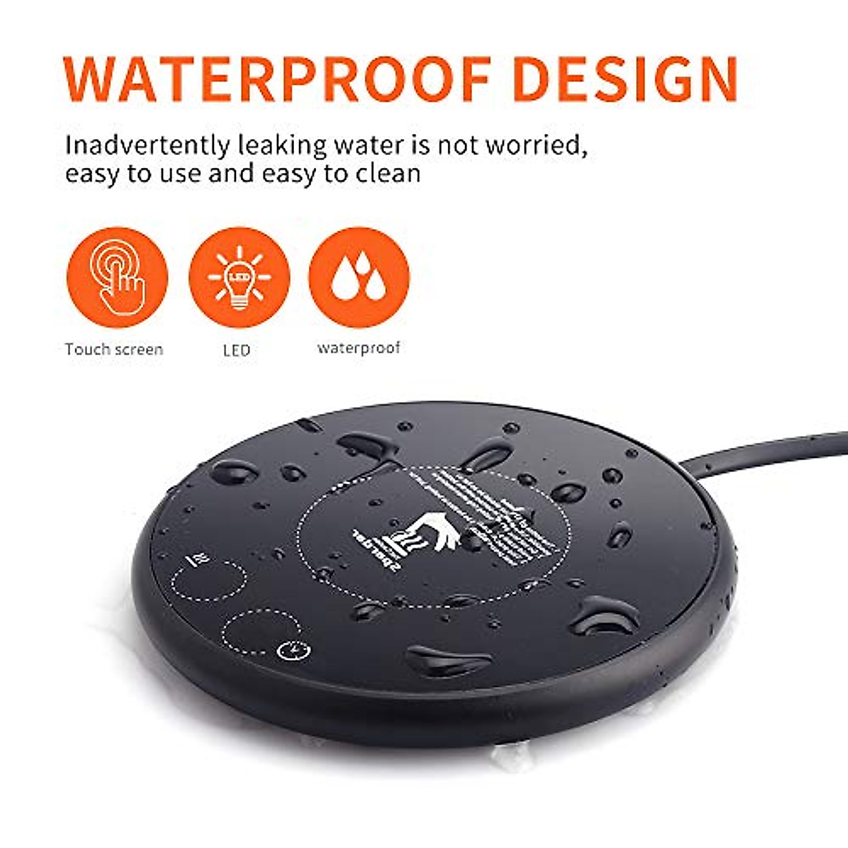 Smart Coffee Mug Warmer, Electric Beverage Warmer,with Two Temperature Control for Office or Home Use with Electric Cup Beverage Plate for Cocoa/Tea/Water/Milk/Candle Warmer Plate