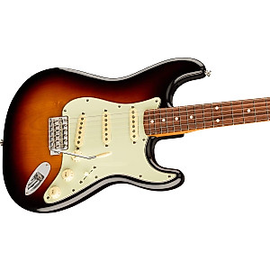 Fender Vintera 60s Stratocaster Electric Guitar, with 2-Year Warranty, 3-Color Sunburst, Pau Ferro Fingerboard