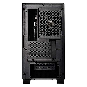 Lian Li Mid-Tower Chassis Micro ATX Computer Case PC Gaming Case w/Tempered Glass Side Panel, Magnetic Dust Filter, Water-Cooling Ready, Side Ventilation, 2x120mm PWM Fan Pre-Installed (205M, Black)