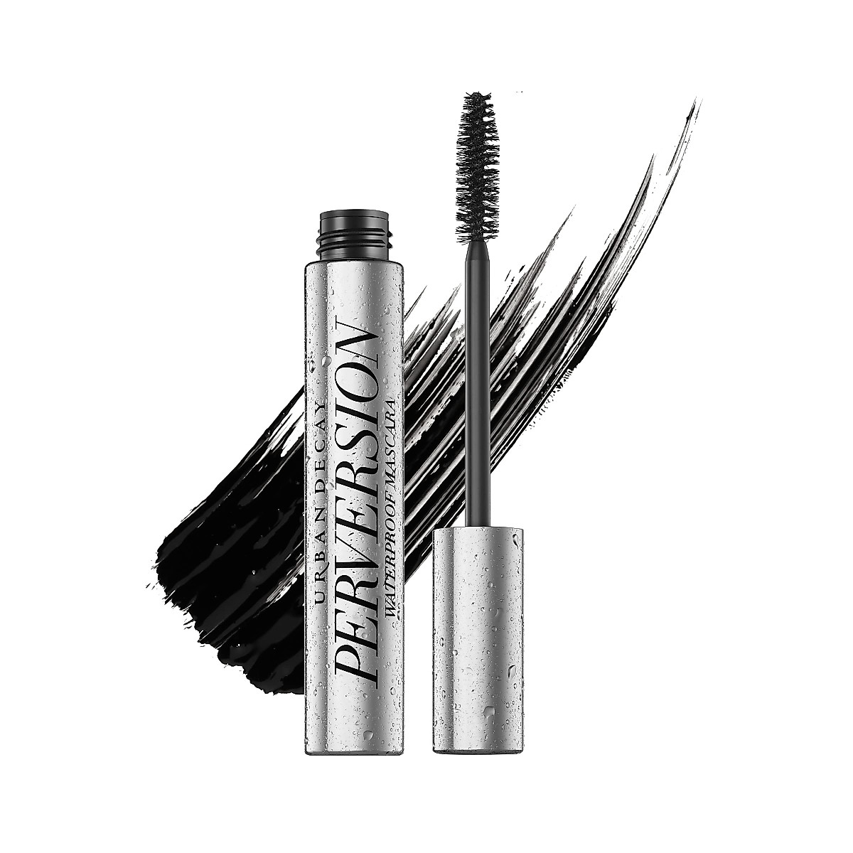 Urban Decay Perversion Volumizing Waterproof Mascara, Black Lengthening Mascara, Buildable Lash Volume & Length, Nourishing Proteins & Amino Acids, Cruelty-free, Paraben-free - 0.34 fl oz