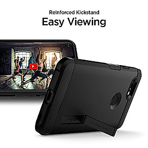 Spigen Tough Armor [Extreme Protection Tech] Designed for Google Pixel 3 Case (2018) - Black