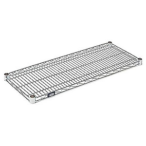 72"W x 12"D Chrome Wire Shelf