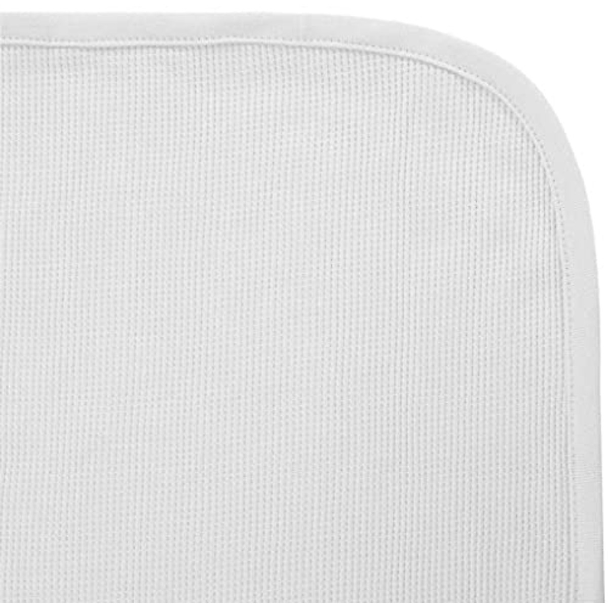 American Baby Company 100% Cotton Thermal Waffle Toddler Cot Blanket, Soft, Breathable & Stretchy, White, 36" x 48" for Boys and Girls, Versatile for Nap Time, Preschool and Travel
