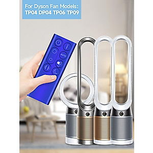 New Replacement Remote for Dyson TP04 DP04 TP06 TP09 Pure Cool Purifying Fan (Blue)