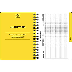 You Are a Badass Deluxe Organizer 17-Month 2022-2023 Monthly/Weekly Planner Cale