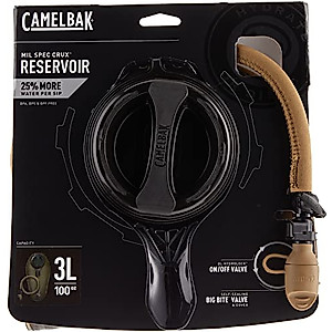 CamelBak - Mil-Spec Crux 100 oz/3.0L Long Accessory Reservoir (1944001003), Brown