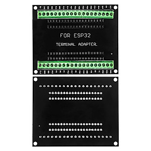 Coliao 4pcs ESP32 Breakout Board GPIO 1 into 2 for 38PIN Narrow Version ESP32 ESP-WROOM-32 Microcontroller Development Board