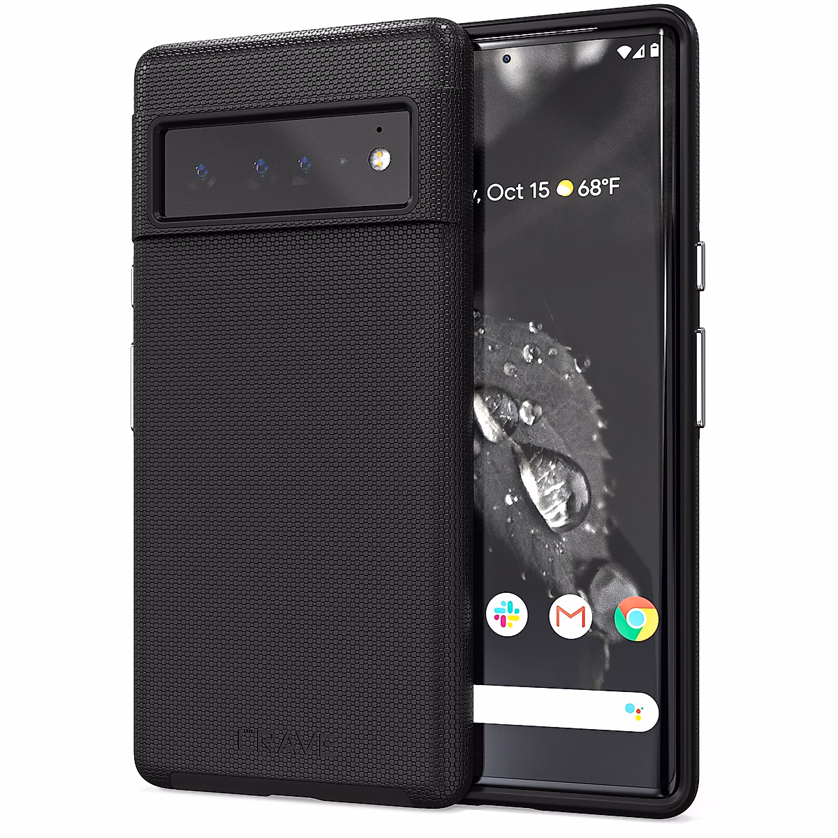 Crave Dual Guard for Google Pixel 6 Pro, Shockproof Protection Dual Layer Case for Google Pixel 6 Pro - Black