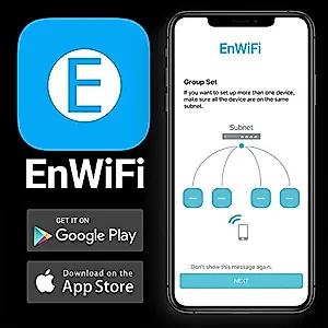 EnGenius Outdoor 5GHz 867mbps WiFi 5 CPE/Client Bridge, 27dBm Transmit Power, 16 dBi High-Gain Antenna Extend Network up to 5 Miles, PTP/PTMP, IP55 housing, TAA& NDAA Compliant, 2-Pack [ENH500v3 KIT]
