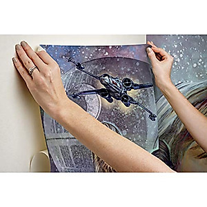 Star Wars Original Trilogy Blue Peel & Stick Wall Mural by RoomMates, RMK11456M