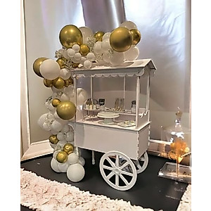 Wooden Party Candy Cart, Wood Candy Cart, Sugar and Sweet Cart for Weddings, Party, Decorations, for Wedding Decorations and Party Decor's