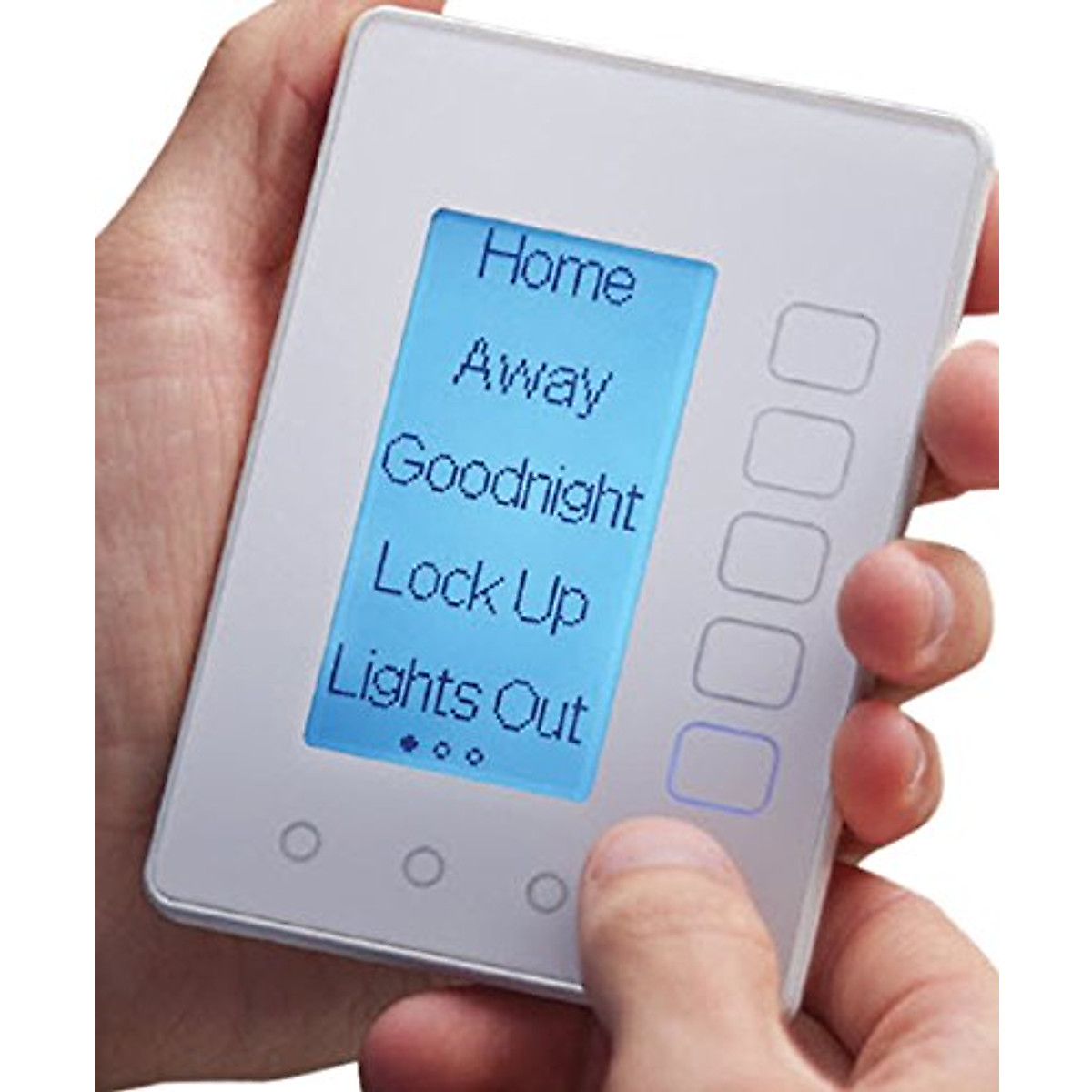 Nexia Z-Wave One Touch Control, NX1000, Entirely Customizable White