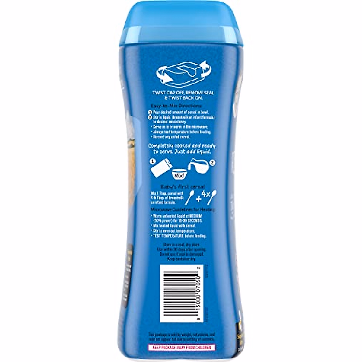 Gerber Rice Cereal Single Grain 16 Oz (453.59 G)