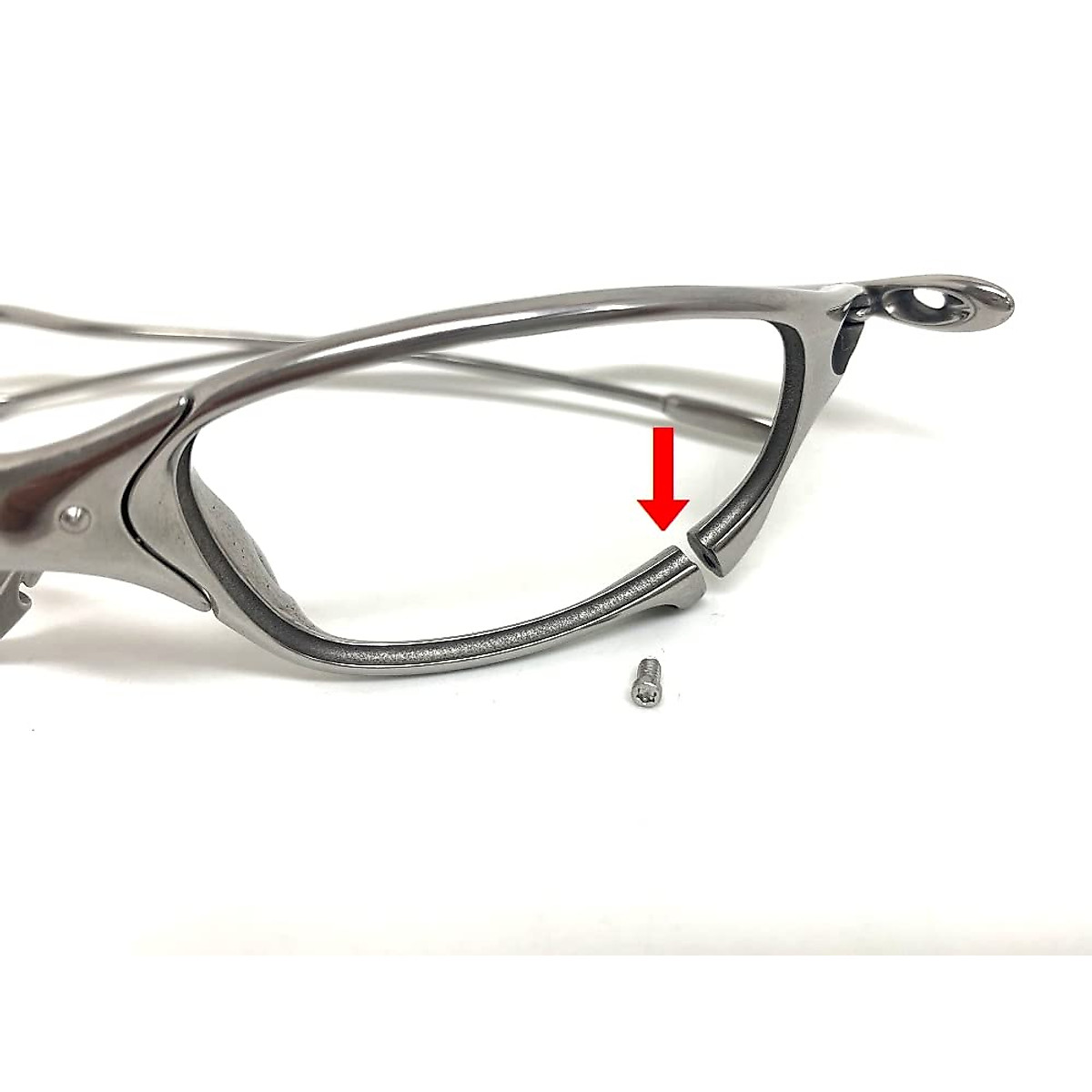 LINEGEAR T6 Orbital Screws for Oakley Juliet, X-Squared, Penny, X-Metal XX