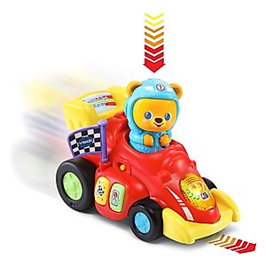 VTech Press and Pull Racer, Red
