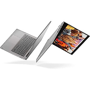 Lenovo IdeaPad Lightweight Laptop (2023 Model), 14" FHD Display, Dual Core Intel i3-1115G4 (Upto 4.1GHz,Beats i5-1030G7), 12GB RAM, 256GB NVMe SSD, Wi-Fi 6, Bluetooth, HDMI, Win 11 +MarxsolCables