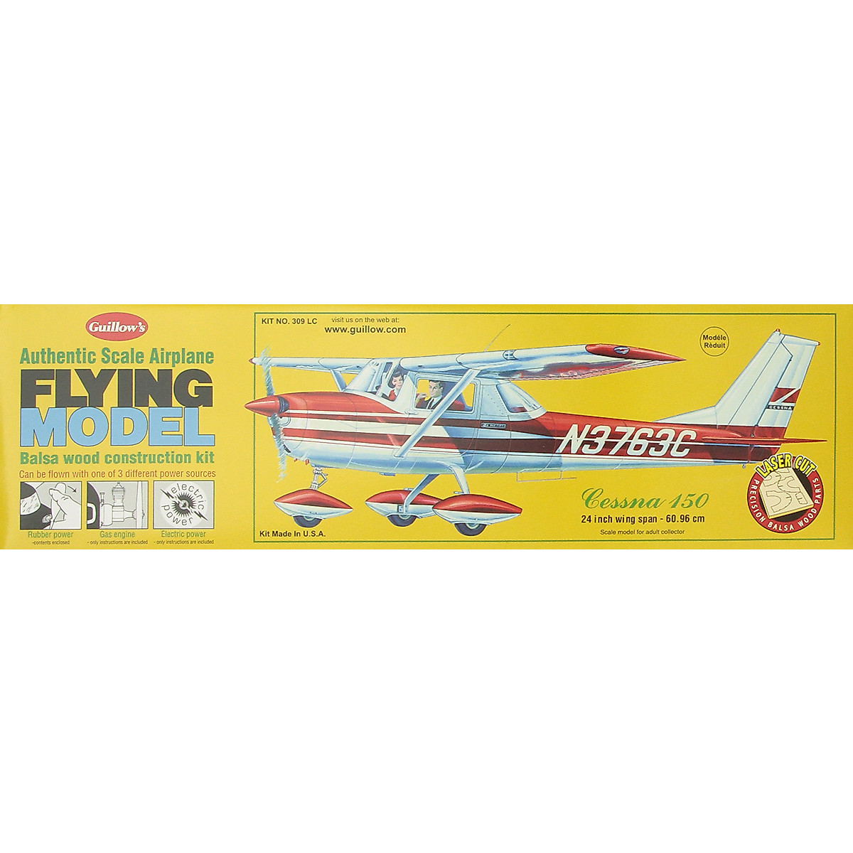 Guillow's Cessna 150 Laser Cut Model Kit