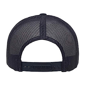 Yupoong YP Classics Retro Trucker Cap, Navy, OSFA