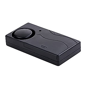 Lancoon Wireless Anti-Theft Vibration Alarm, 110dB Loud Sensitivity Adjustable Motion Sensor Burglar Security System for Door Window Bike Motorcycle Motorhome