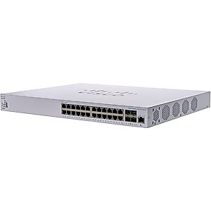 Cisco Business CBS350-24XS Managed Switch | 24 Port 10G SFP+ | 4x10GE Shared | Limited Lifetime Hardware Warranty (CBS350-24XS-NA)