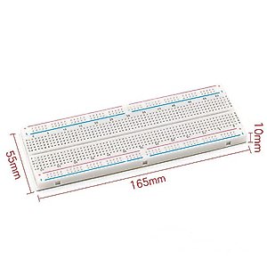 1pcs Breadboard 830 Point PCB Board MB-102 MB102 Test Develop DIY kit nodemcu raspberri pi 2 LCD High Frequency