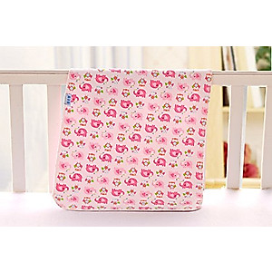 Diaper Changing Pad, Twoworld Cotton Bamboo Fiber Breathable Waterproof Changing Pads Washable Resuable Diapers Liners Mats(20x28in)