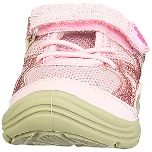 OshKosh B'Gosh Girls Dyana Bump Toe Sneaker, Light Pink, 4 Toddler