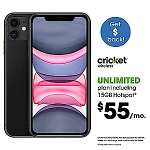Apple iPhone 11 Pro [256GB, Midnight Green] + Carrier Subscription [Cricket Wireless]