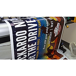 Eco Solvent Ink for Wide Format Sign Printers Using DX4 DX5 DX7 DX9 DX10 DX 11 XP600 TX800 Printhead, Mimaki, Roland, Mutoh (CMYK 4 Liter Set) , Will NOT Work with EcoTank or Small Desktop Printers