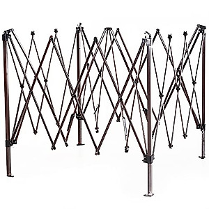Outsunny 11' x 11' Pop Up Gazebo Outdoor Canopy Shelter with 2-Tier Soft Top, and Removable Zipper Netting, Event Tent with Large Shade, and Storage Bag for Patio, Backyard, Garden, Khaki