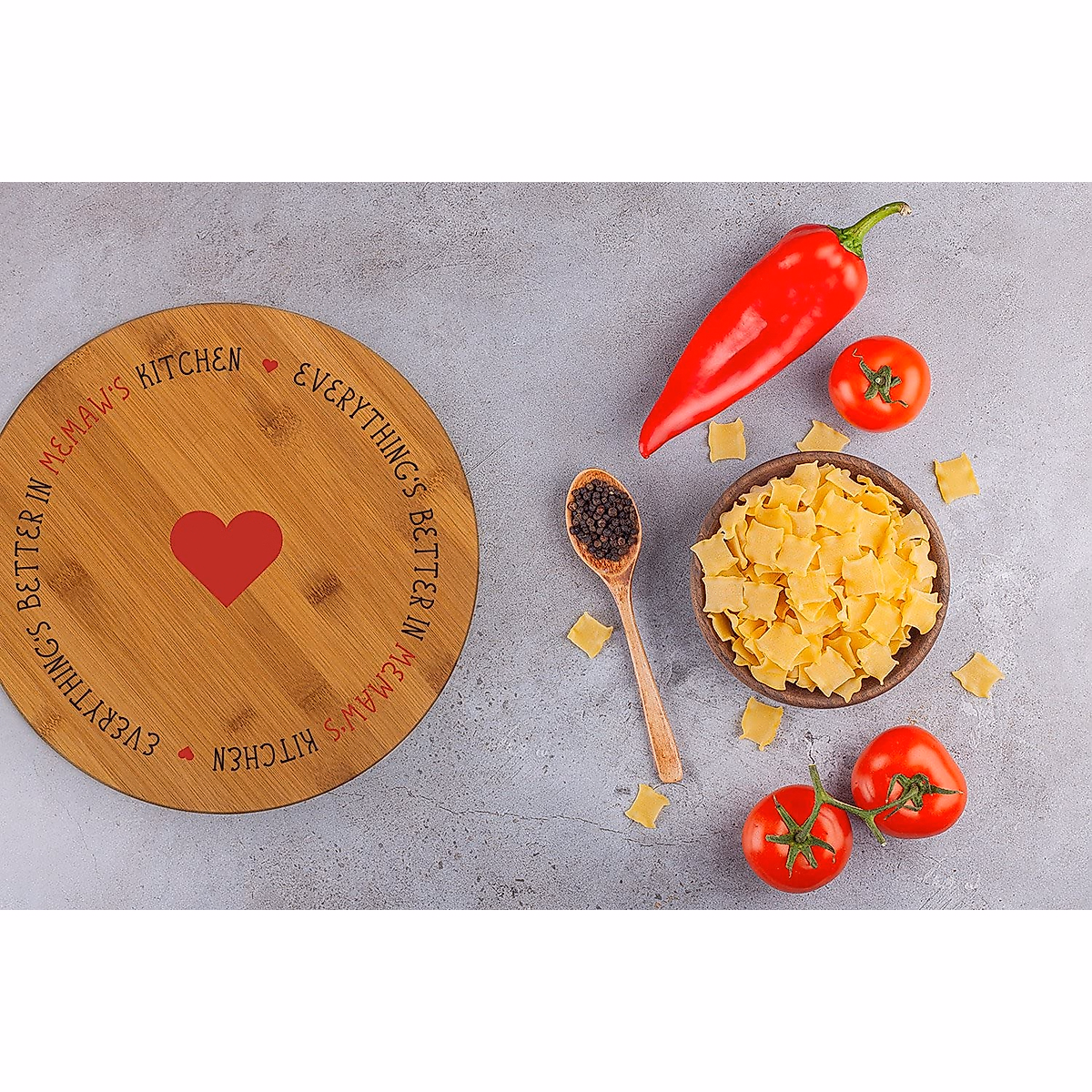 Memaw's Kitchen Bamboo Cutting Board 11.75"