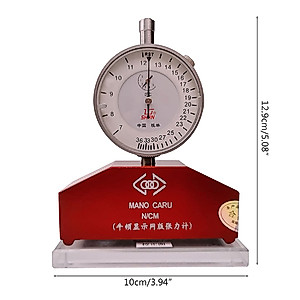 Zaagot High Precision Silk Screen Printing Tension Meter mesh Tension Meter Force Meter Tester Newton Tension Meter Gauge Carbide