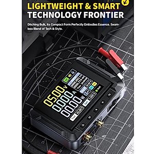 Adjustable DC Power Supply 30V 5A CNC Digital Display Portable Variable with HD IPS Color Screen for Engineering Development Energy Studies