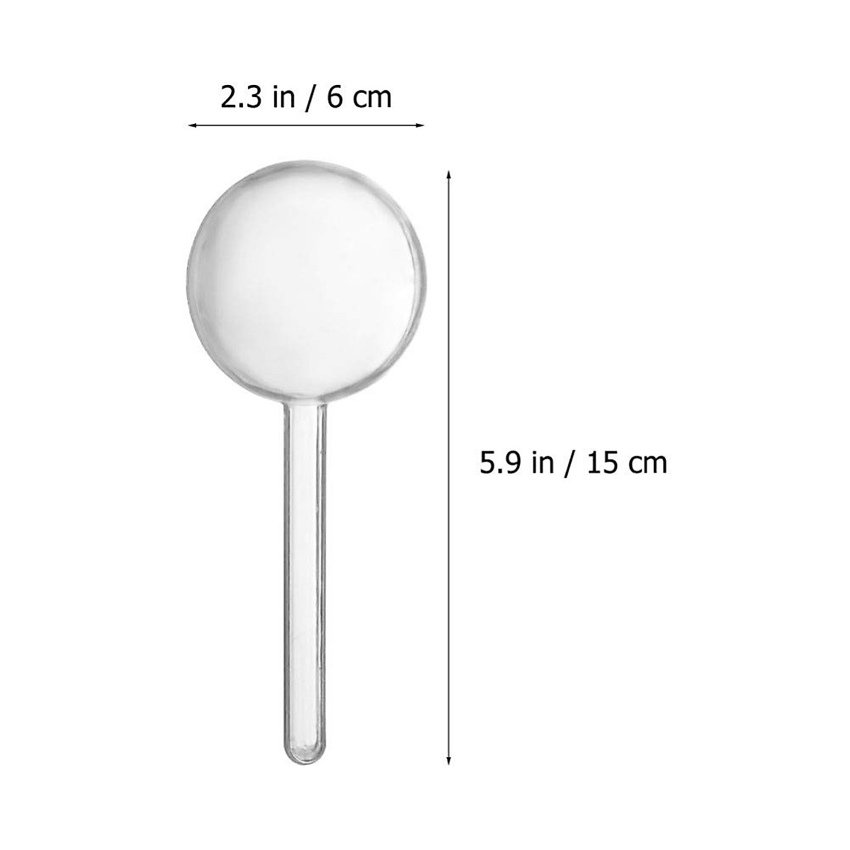 Amosfun 12Pcs Round Candy Case Lollipop Container Clear Plastic Bead Storage Containers Mini Storage Case Round Portable Empty Jewelry Ring Box Clear