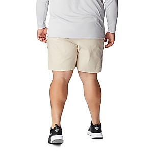 Columbia Men's Half Moon Iii Short, Fossil, 5X x 8