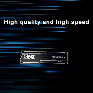 LEVEN JPS850 4TB PCIe Gen4 3D NAND NVMe M.2 SSD with Thermal Pad and Heat Sink