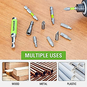 Greenworks 70-Piece Impact Rated Driving Set,Screwdriver Bit Set,Precision-Milled Bit,Modular Case,Magnetic Bit Holder