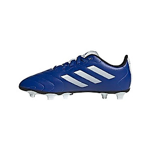 adidas Goletto Firm Ground Soccer Shoe, Team Royal Blue/White/Black, 6 US Unisex Big Kid