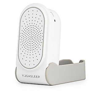 Yogasleep GO Portable White Noise Sound Machine, 11 Relaxing Sounds for Sleep Therapy & Noise Canceling, Must Have for Office Privacy & Meditation, Pink Noise Sleep Aid for Baby & Adult, Registry Gift