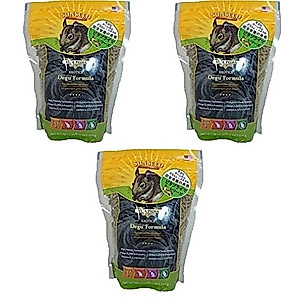 Sun Seed Sunscription Vita Degu Food, 28-Ounce (Pack of 3)