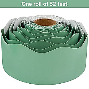Eucalyptus Green Bulletin Board Border Scalloped Border Trim for Classroom 52ft One Roll