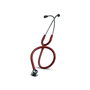 3M Littmann Classic II Infant Stethoscopes, 2114R, Stainless Steel Chestpiece, 28" Red Tube