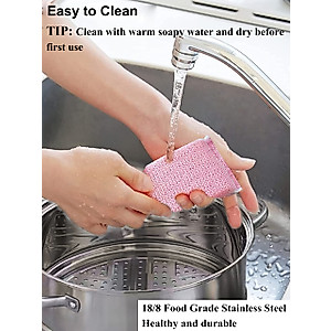 VENTION Large Indution Steamer Pot(32cm), 3 Tier Steamer for Cooking, 12 7/10 Inch Stainless Steel Steamer Pot for Cooking, Steam Pot for Dumpling