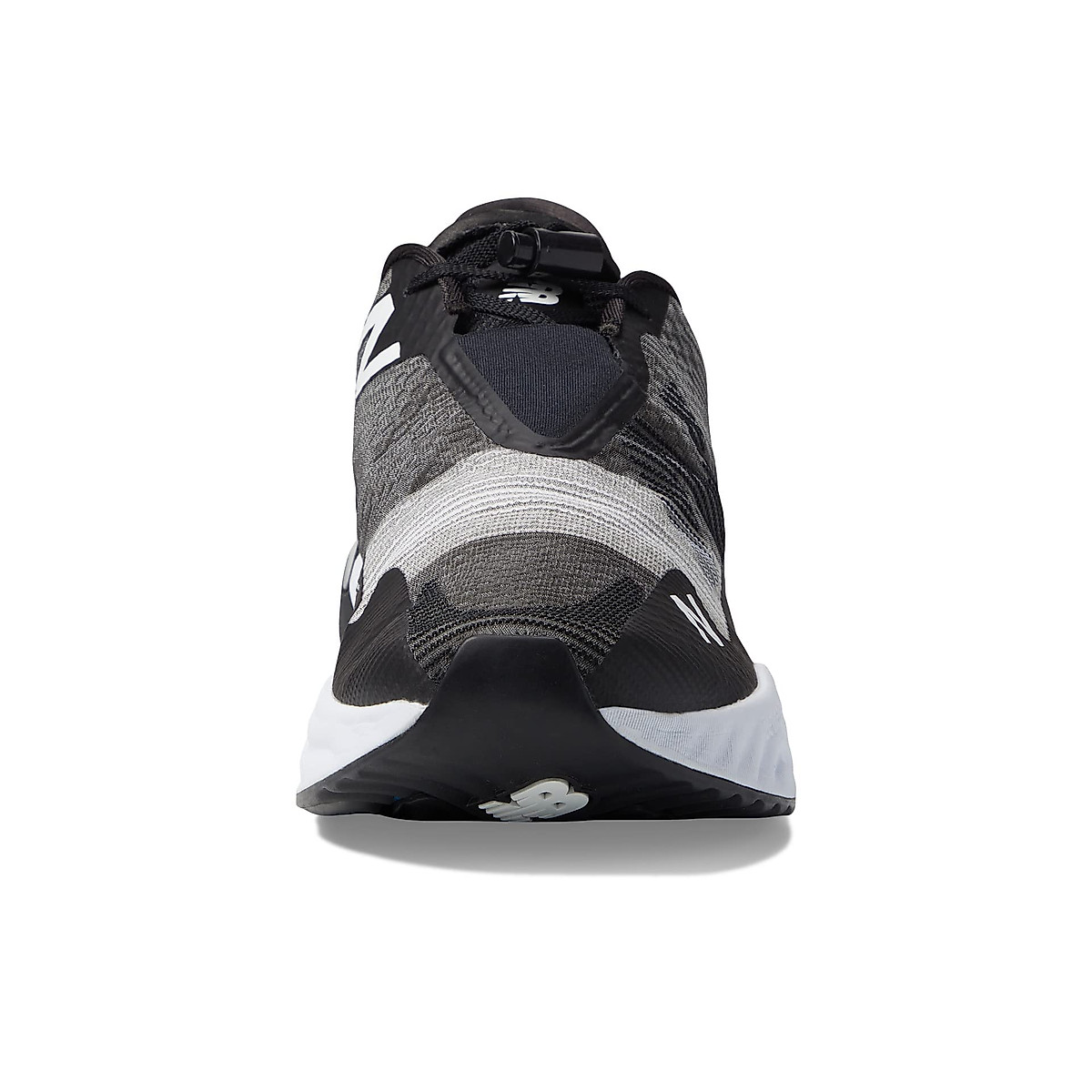 New Balance Men's FuelCell Rebel TR V1 Running Shoe, Black/White, 8.5 Wide