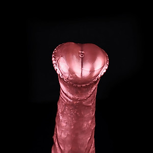 Realistic Dildo 12 Inch Liquid Silicone Dildo with Strong Suction Cup, Colourful Dildo Anal Plug Fake Penis Adult Sex Toy for Women