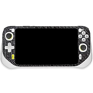 MightySkins Carbon Fiber Skin Compatible with Logitech G Cloud Gaming Handheld - Black Gator Skin | Protective, Durable Textured Carbon Fiber Finish | Easy to Apply | Made in The USA