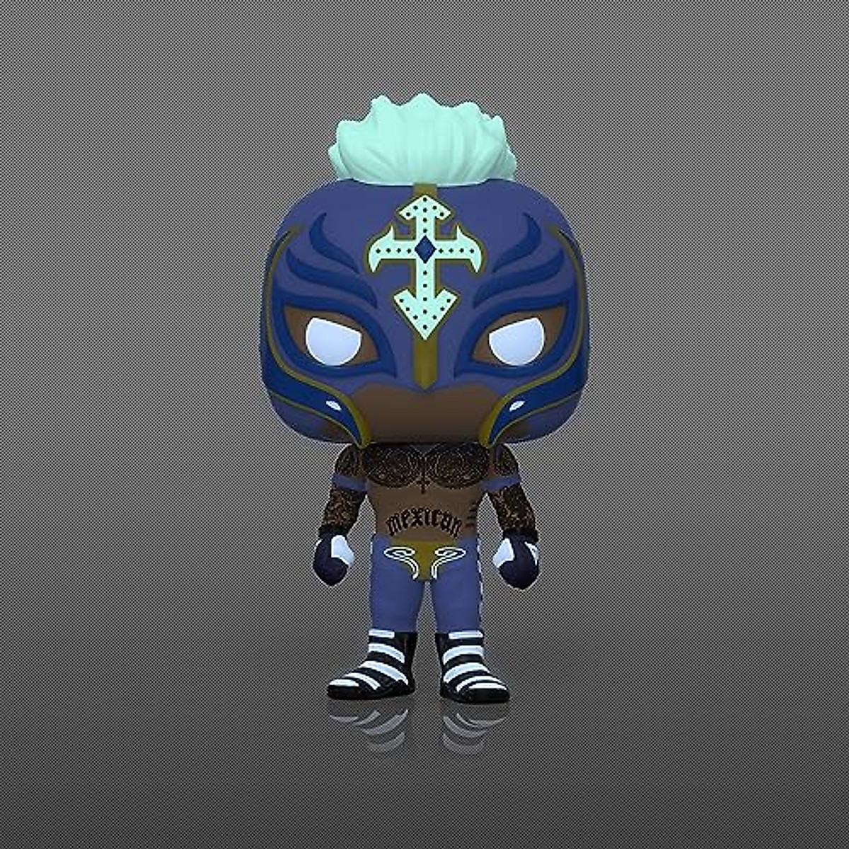 Funko POP WWE: Rey Mysterio, Glow in The Dark, Amazon Exclusive, Multicolor, (58784)