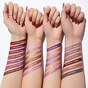 FOCALLURE Ultra Matte Liquid Lipstick,Longwear Rich Lip Colors,Easy to Create a Sexy Lips with High-grade Formula,Long Lasting Waterproof Lipstick Make Up,LAVENDER BLUSH