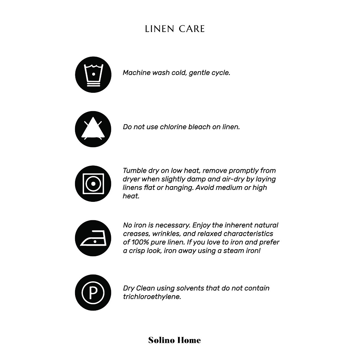 Solino Home Linen Kitchen Apron – 100% Pure Linen Bib Apron for Men & Women with front Pockets – Handcrafted from European Flax – Natural